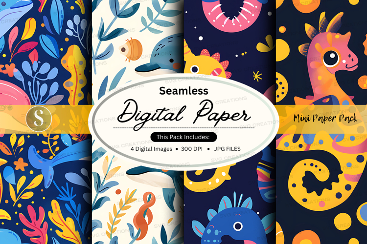 Seamless digital paper - mini paper pack (6546339)