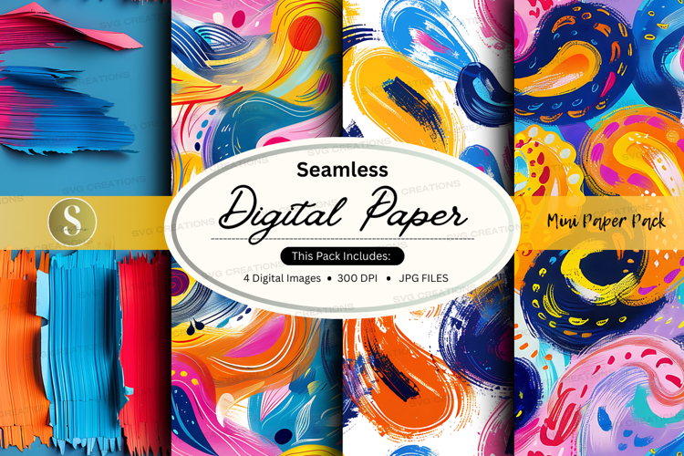 Seamless digital paper pack (6568850)