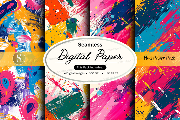 Seamless digital paper pack (6568853)