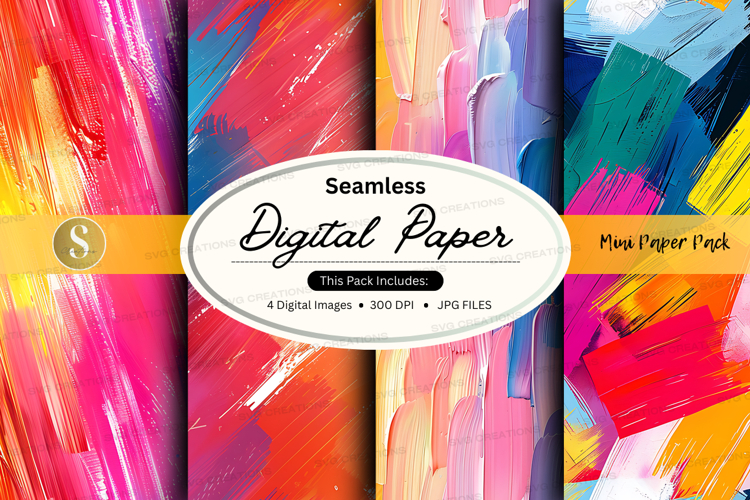 Seamless digital paper pack - multi paper pack (6568925)