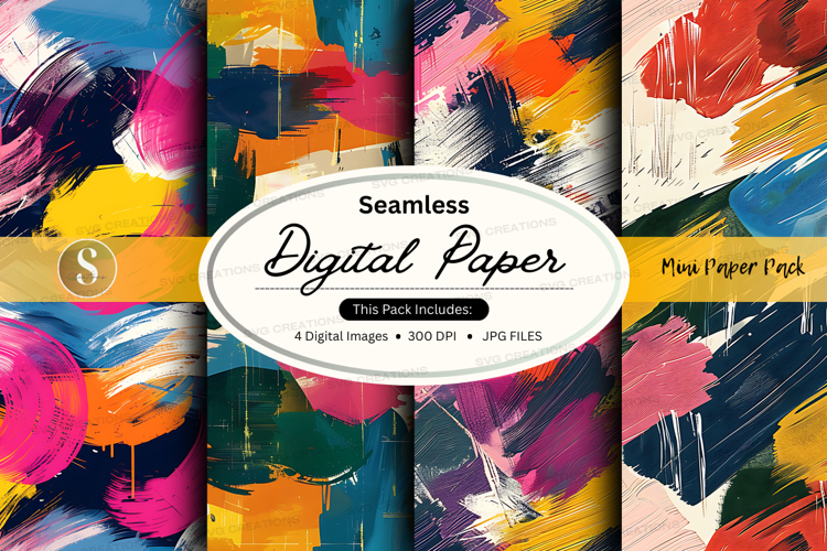 Seamless digital paper pack - multi paper pack (6568985)