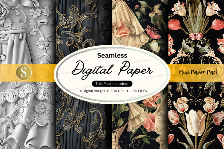 Seamless digital paper pack (6543347)