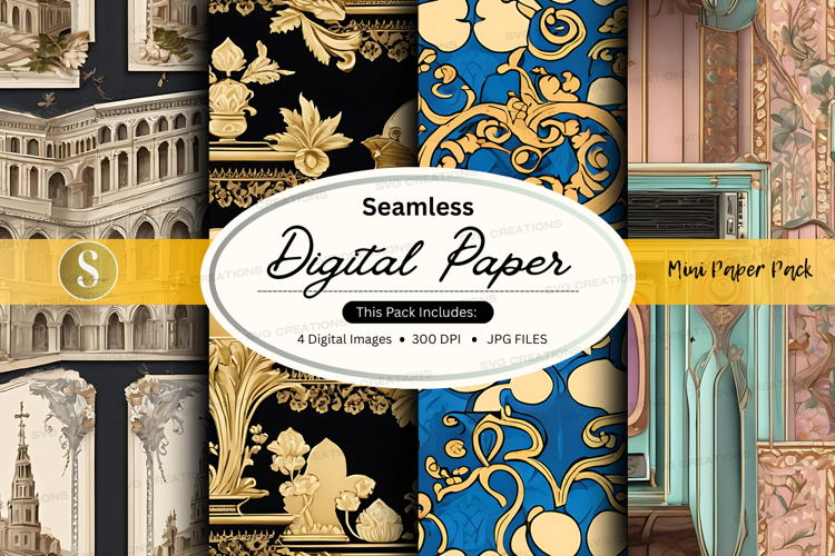 Seamless digital paper pack (6543285)