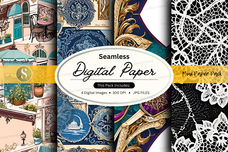 Seamless digital paper pack (6543286)