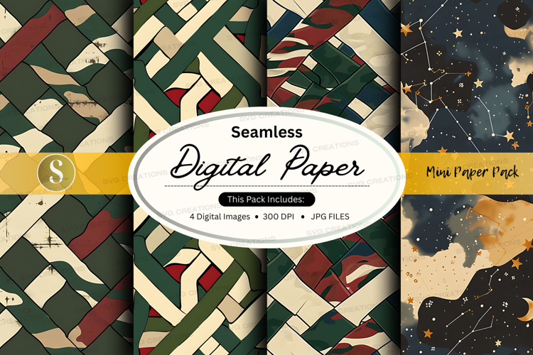 Seamless digital paper pack (6569573)
