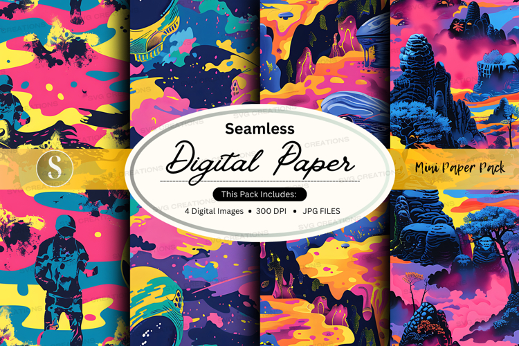 Seamless digital paper - mini paper pack (6569598)