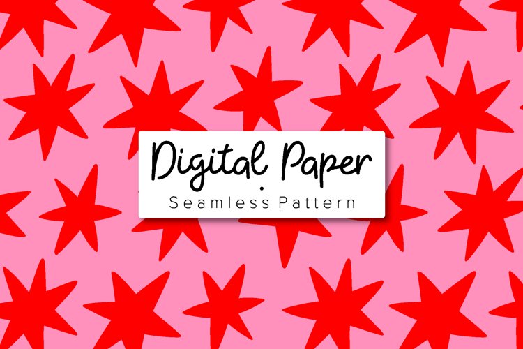 Stars pattern. Red stars. Stars background. Digital paper. (1545566 ...