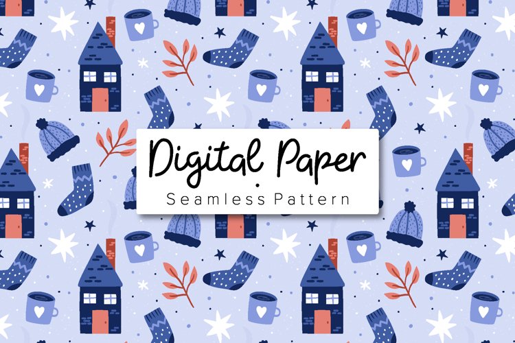 Winter pattern. Winter background. Pattern design. (1582019) | Patterns ...