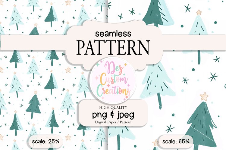 Christmas Seamless Pattern - Digital Paper (4847978)