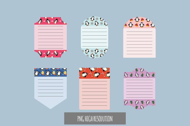 Penguin Shaped Journaling Page