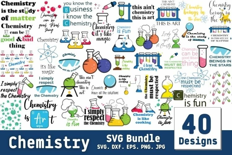 Chemical Science SVG Bundle