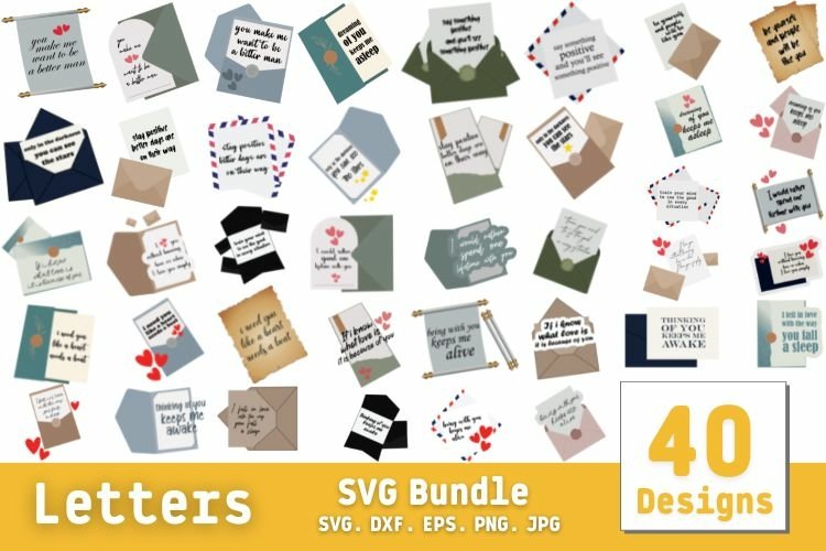 Written Messages SVG Bundle