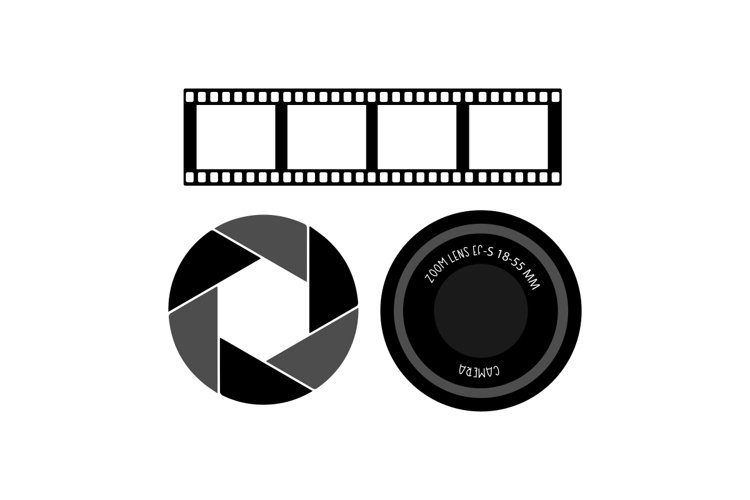 Photography Elements SVG Cut File (1524825)