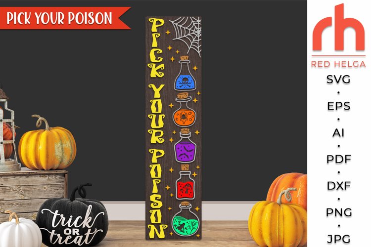 Pick Your Poison Svg | Design Bundles