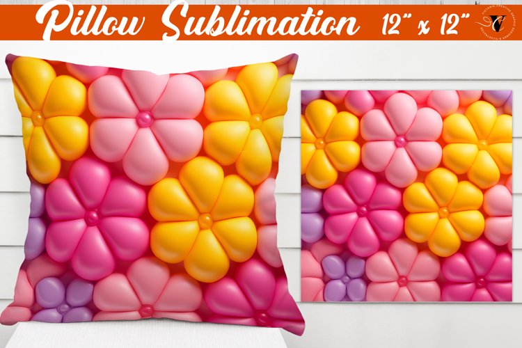 Pillow sublimation | 3D Pillow | Puff (4874156)