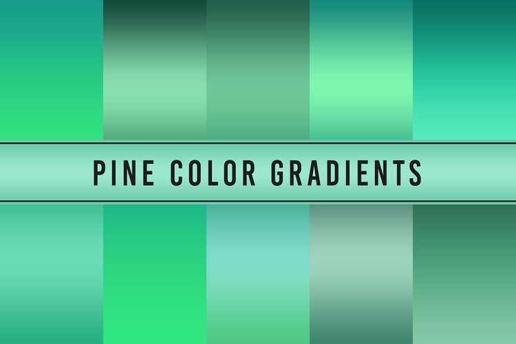 Pine Color Gradients