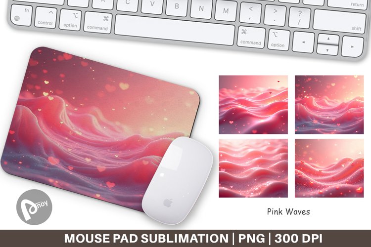 Mouse Pad Pink Flow (5115732)