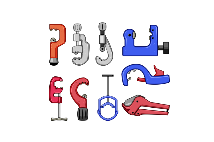 pipe cutter set cartoon (6567773)