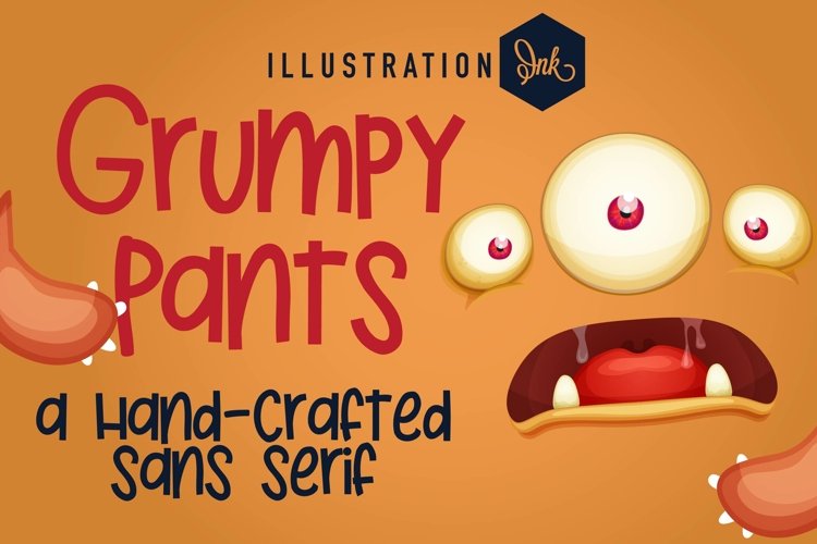 Hand-crafted, youthful and whimsical font