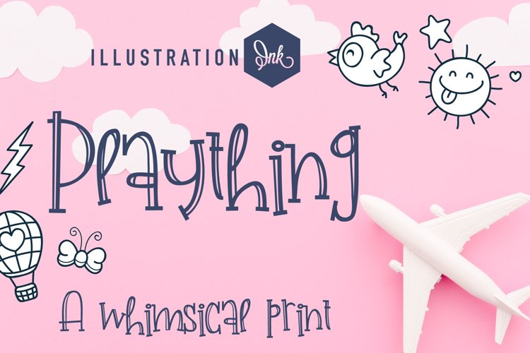 Handcrafted playful serif