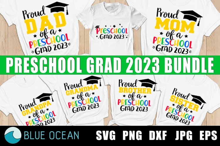 Preschool Grad 2023 SVG, Preschool Graduation Bundle