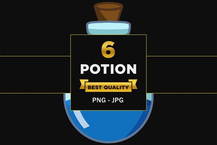 Witch potion clipart Illustration