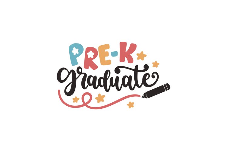 Pre-K Graduate SVG Cut File