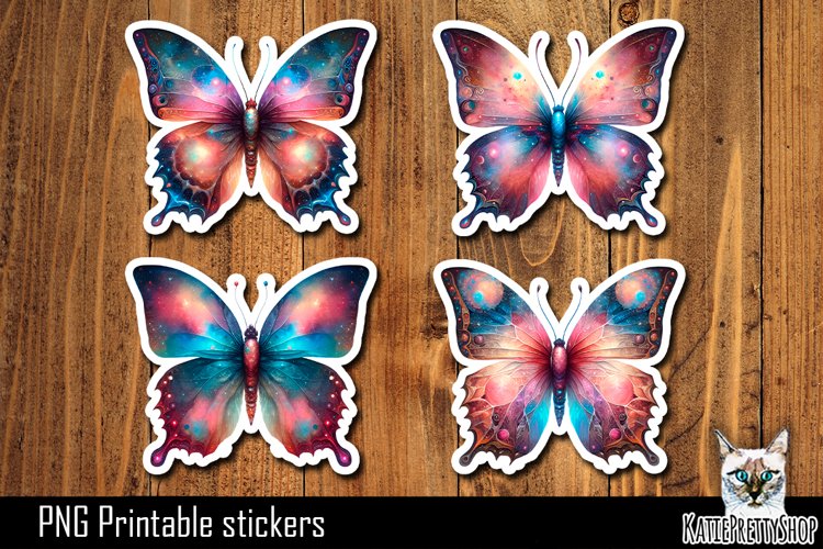 Butterfly Sticker PNG (3847982)