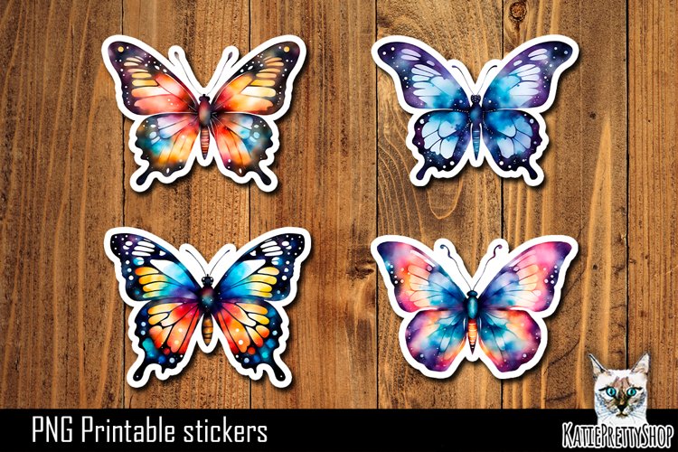 Butterfly Sticker PNG (3848010)