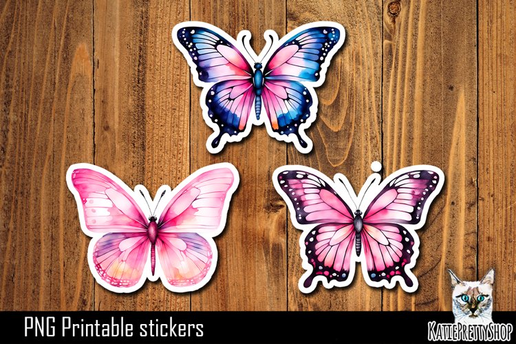 Butterfly Sticker PNG (3848016)