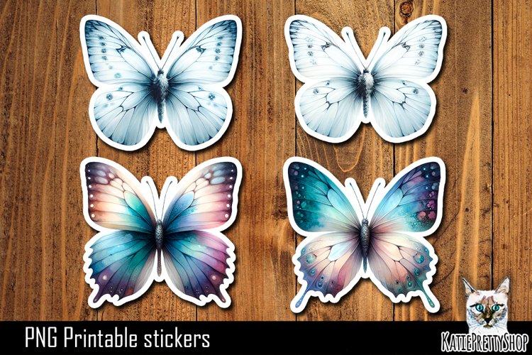 Butterfly Sticker PNG (3847988)