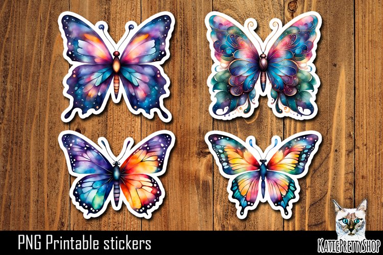 Butterfly Sticker PNG (3847998)