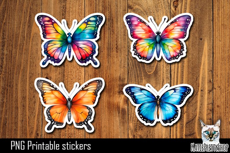 Butterfly Sticker PNG (3848003)