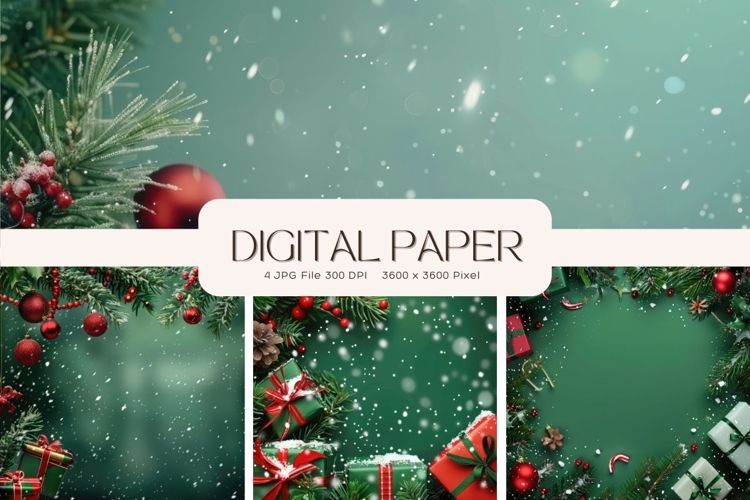 Christmas Background Winter Wallpaper Snow (6525821)