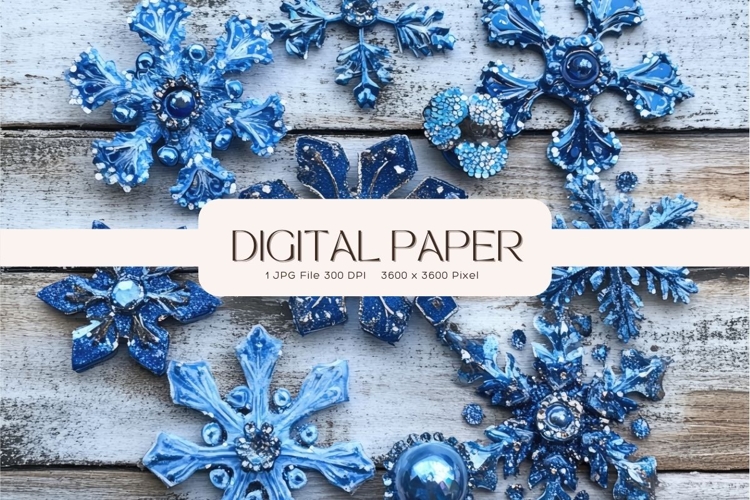 Snowflake Bokeh Sparkle Christmas Background (6525650)