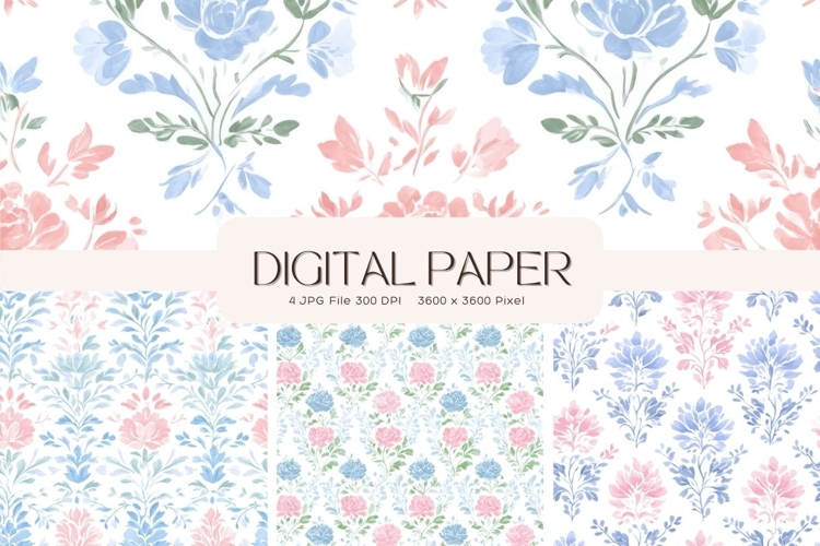 Cottagecore Flower Background Vintage Wallpaper (6513733)