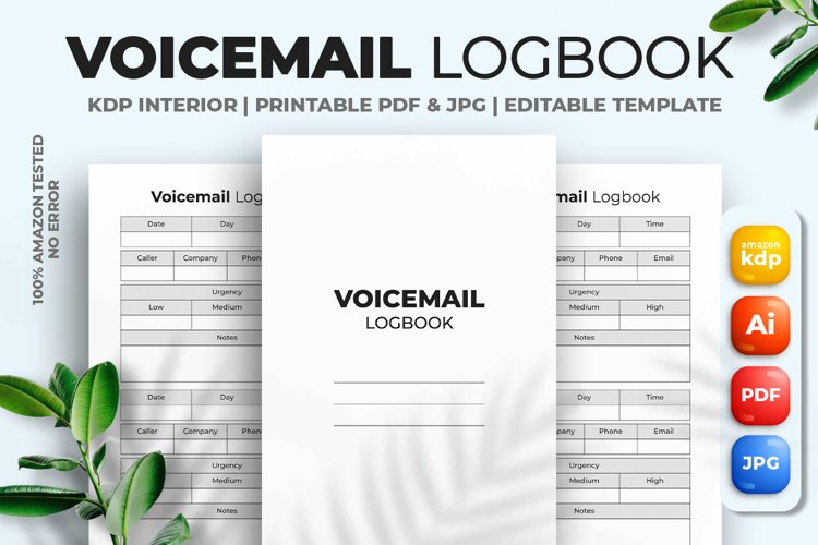 Voicemail Logbook Kdp Interior