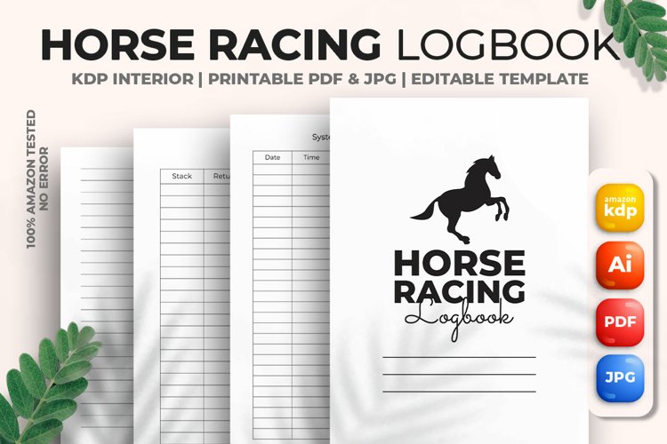 Horse Racing Logbook KDP Interior