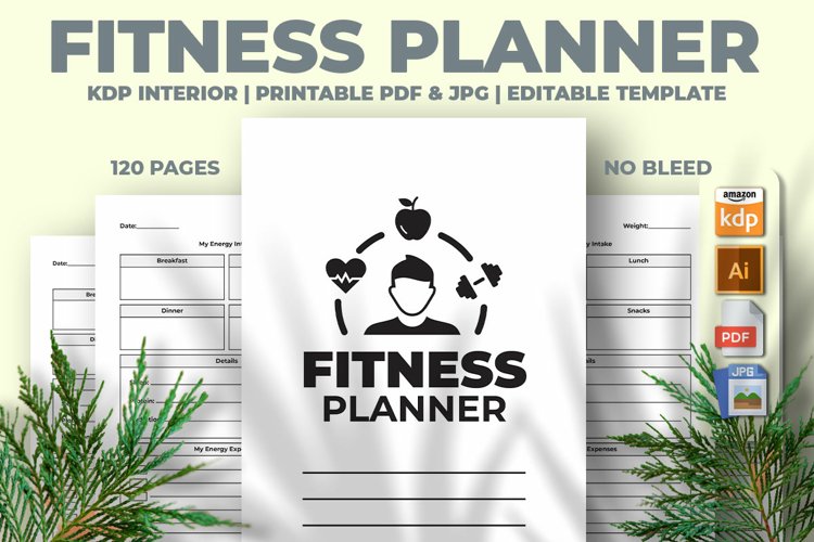 Fitness Planner KDP Interior (2158174)