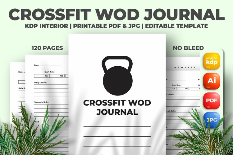 Crossfit Wod Journal KDP Interior (2158849)