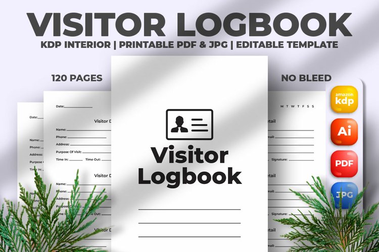 Visitor Logbook KDP Interior (2158798)