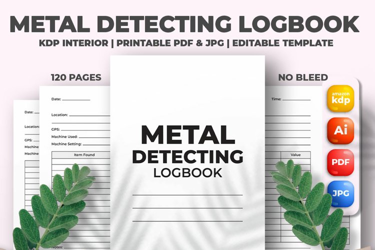 Metal Detecting Logbook KDP Interior (2162301)