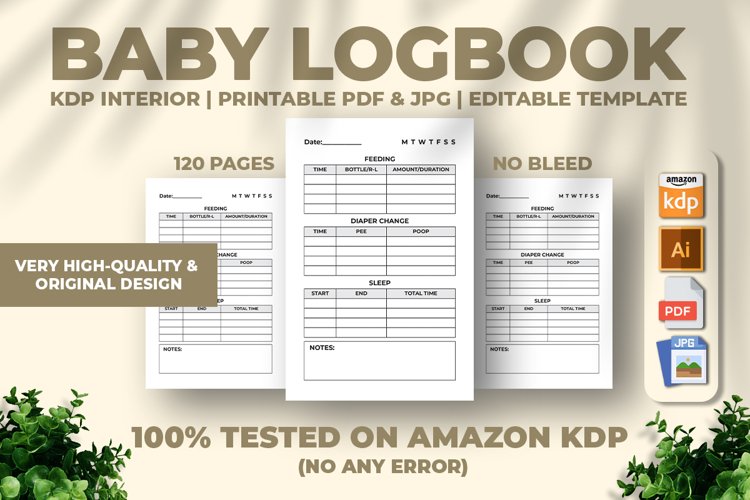 Baby Logbook KDP Interior (2157001)