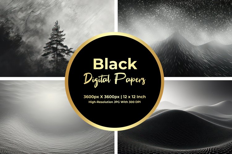 Black Digital Paper (3012368)