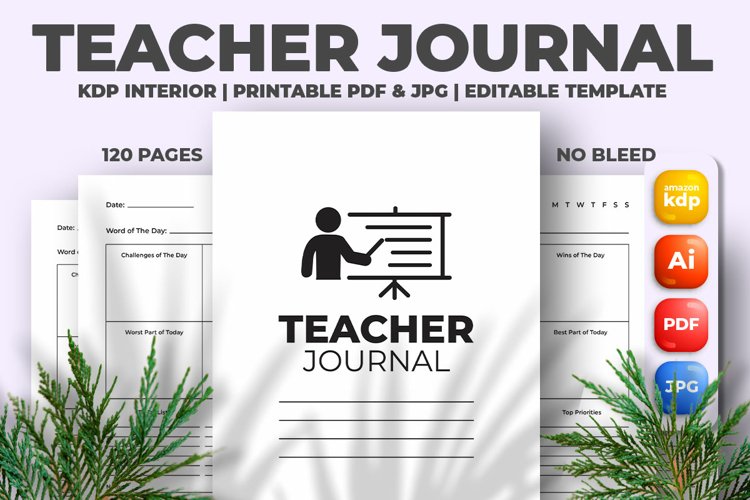 Teacher Journal KDP Interior
