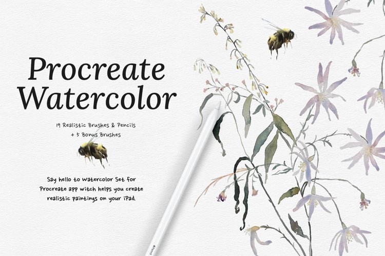 Procreate Watercolor Set (2273840)