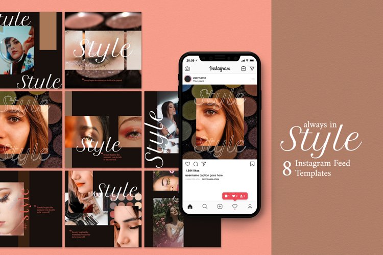 Cosmetic - Instagram Post Template (2160033)