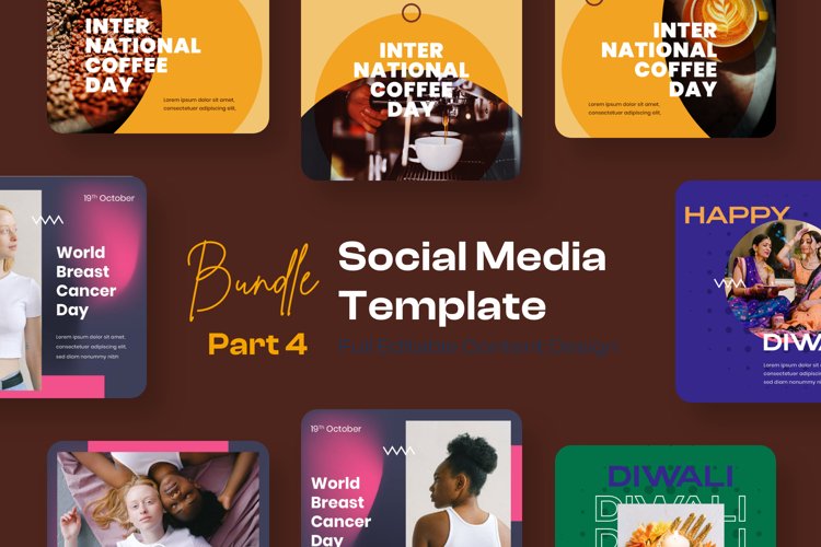 Bundle Social Media Template Part 4