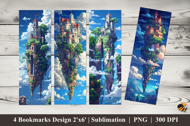Dream Land Bookmarks Sublimation Design