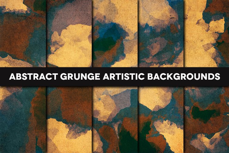 Abstract Grunge Artistic Backgrounds